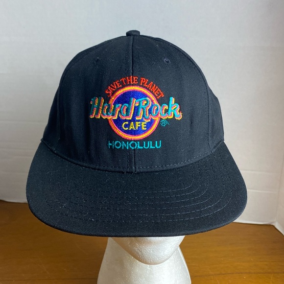Hard Rock Cafe | Accessories | Vintage Hard Rock Cafe Hat Honolulu Save ...